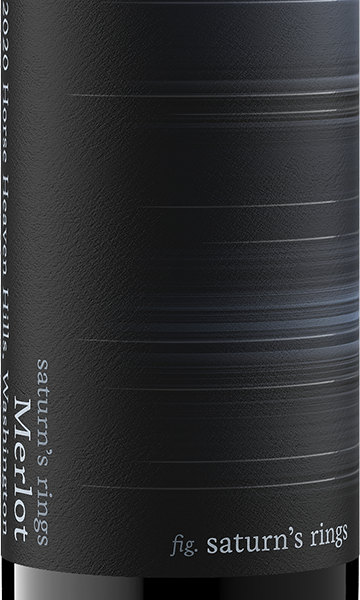 Buy Saturn's Rings 2020 Merlot Red from Washington - Firstleaf