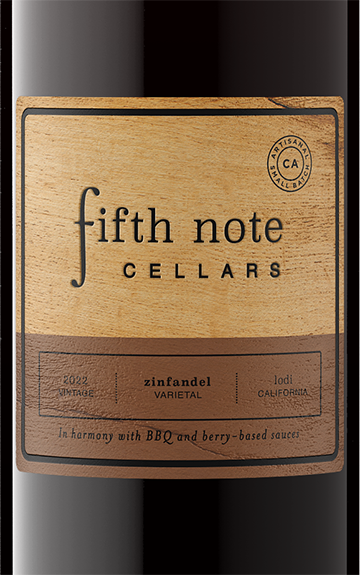 Buy Fifth Note Cellars 2022 Zinfandel Red from California - Firstleaf